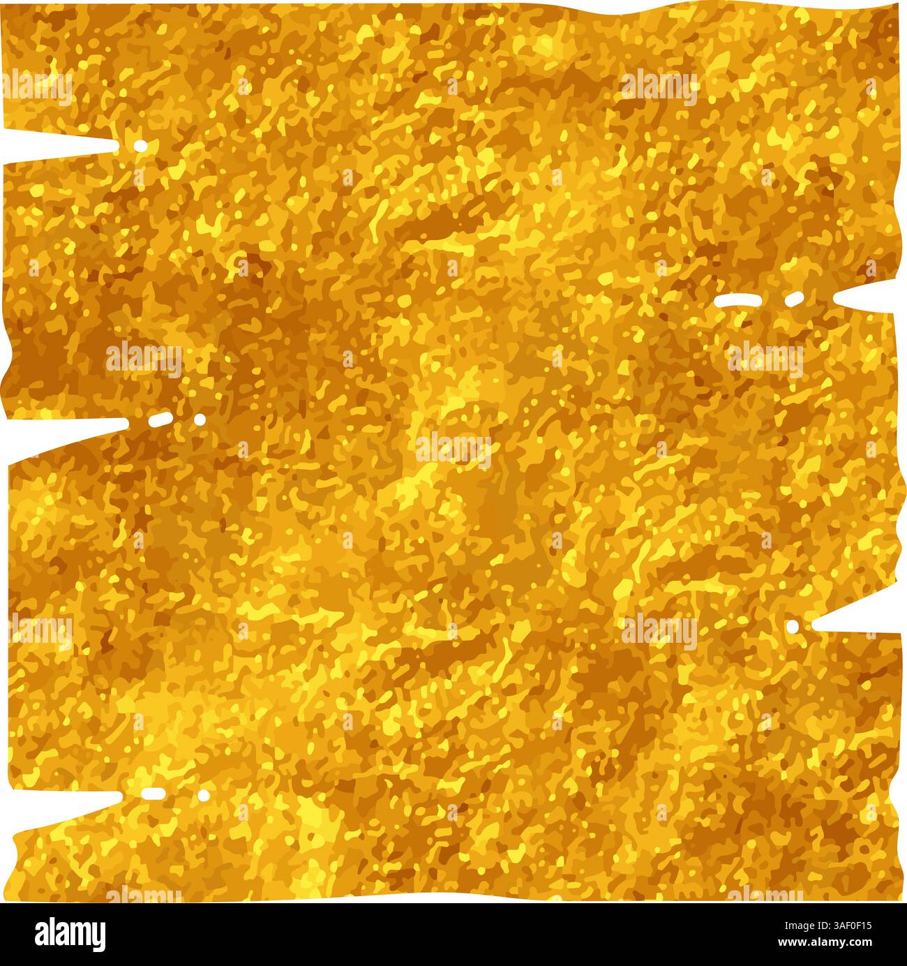 Vintage parchment drawing in gold color style Stock Vector Image & Art ...