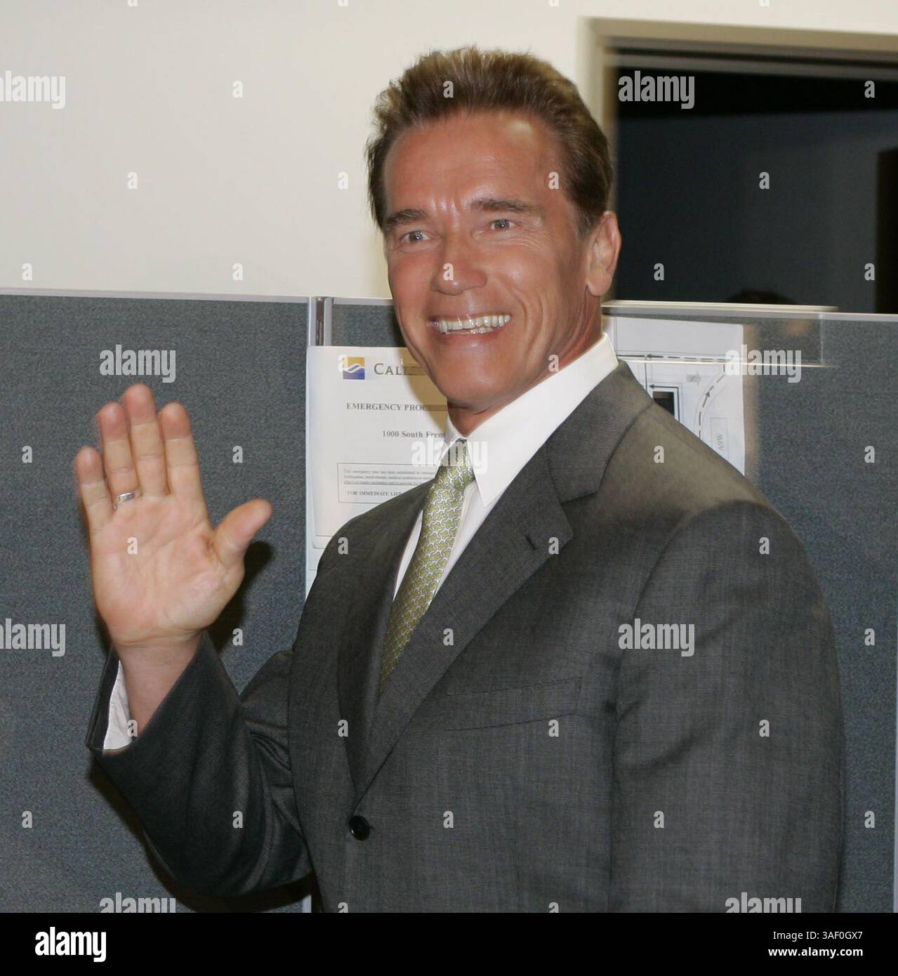Jun 23, 2005; Los Angeles, CA, USA; Gov. Arnold Schwarzenegger ...