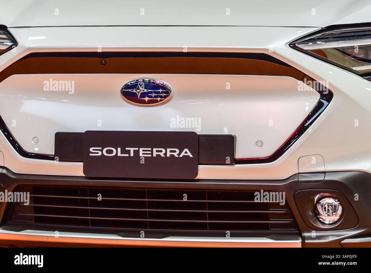 Melbourne, Australia. 04th Apr, 2025. Logo of Subaru, Japanese ...