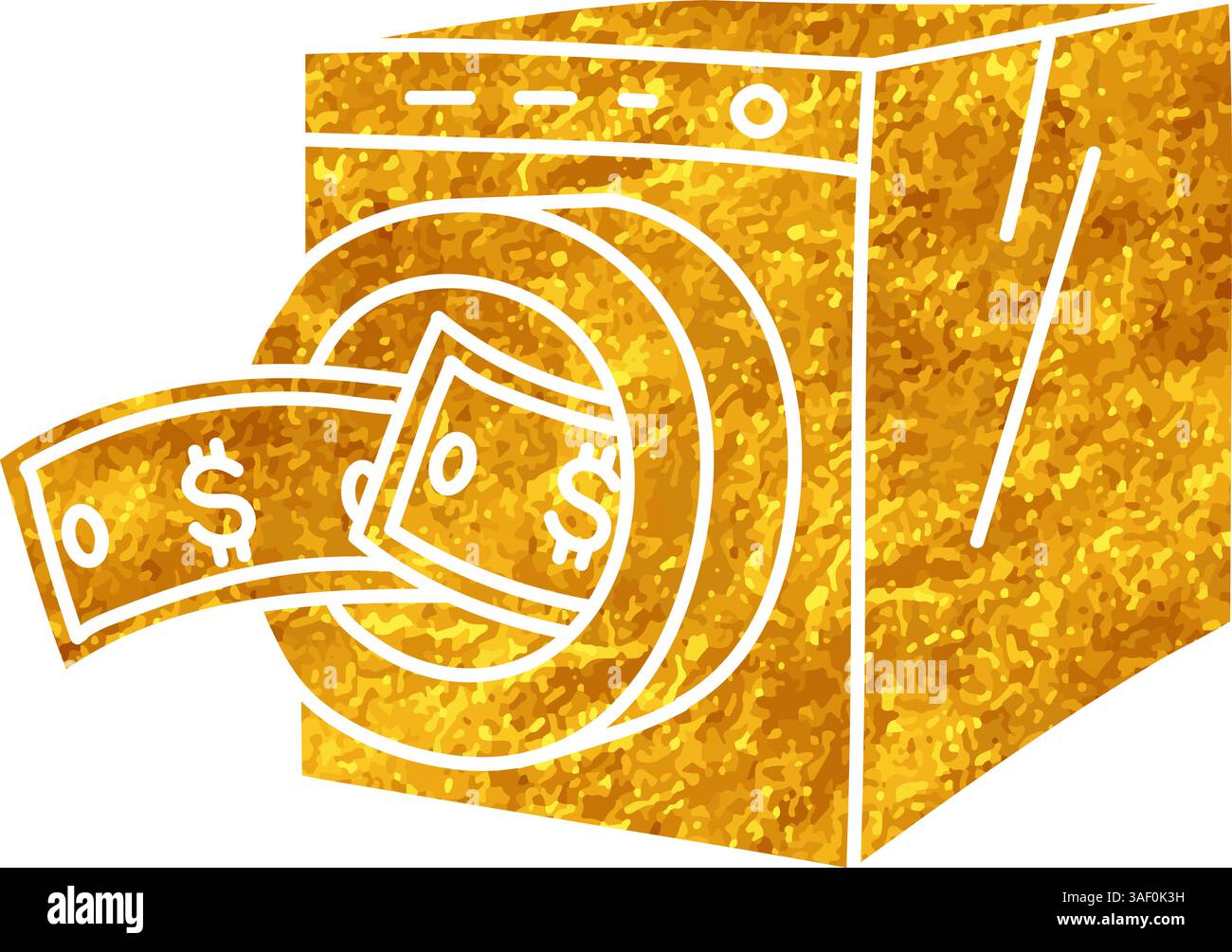 Money laundering in laundry Stock Vector Images - Alamy