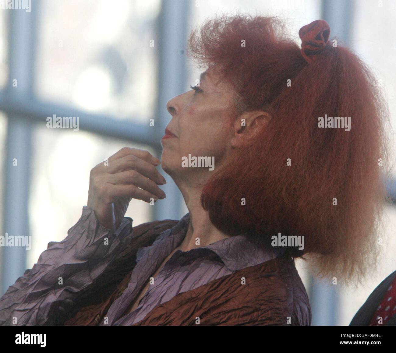 Feb 11, 2005; New York, NY, USA; Artist JEANNE-CLAUDE announces details ...