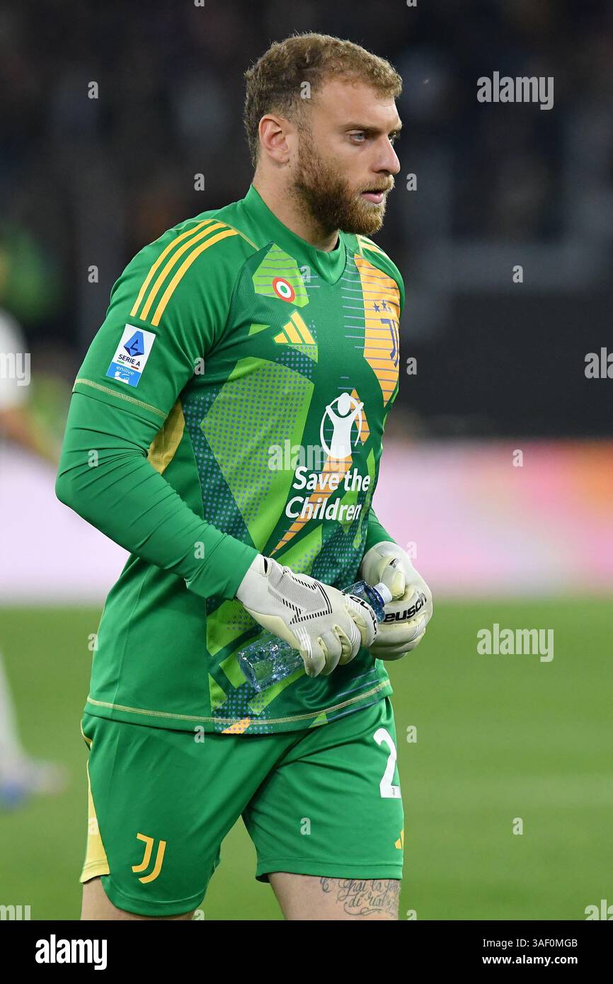 Rome, Italy. 06th Apr, 2025. Michele Di Gregorio of Juventus seen ...