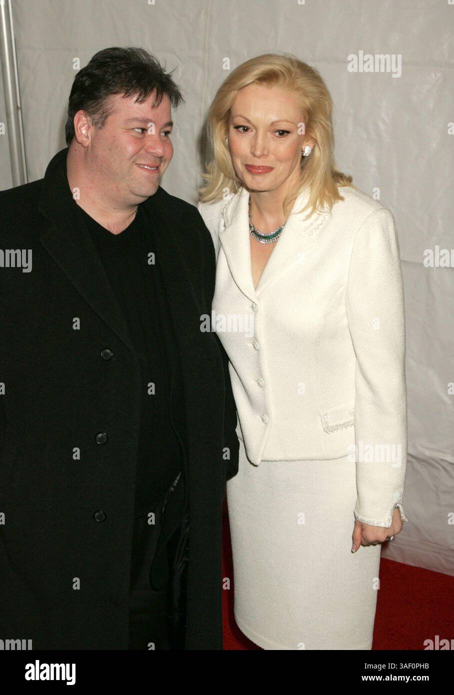 Jan 27, 2005; New York, NY, USA; Actress CATHY MORIARTY & her husband ...