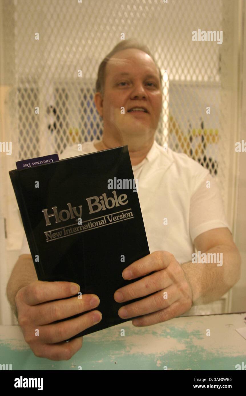 Apr 13, 2005; Huntsville, TX, USA; Robert Douglas, 42, was executed by ...