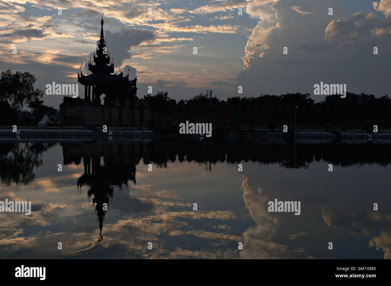 Oct 13, 2004; Mandalay, BURMA (MYANMAR); Mandalay Fort Stock Photo - Alamy