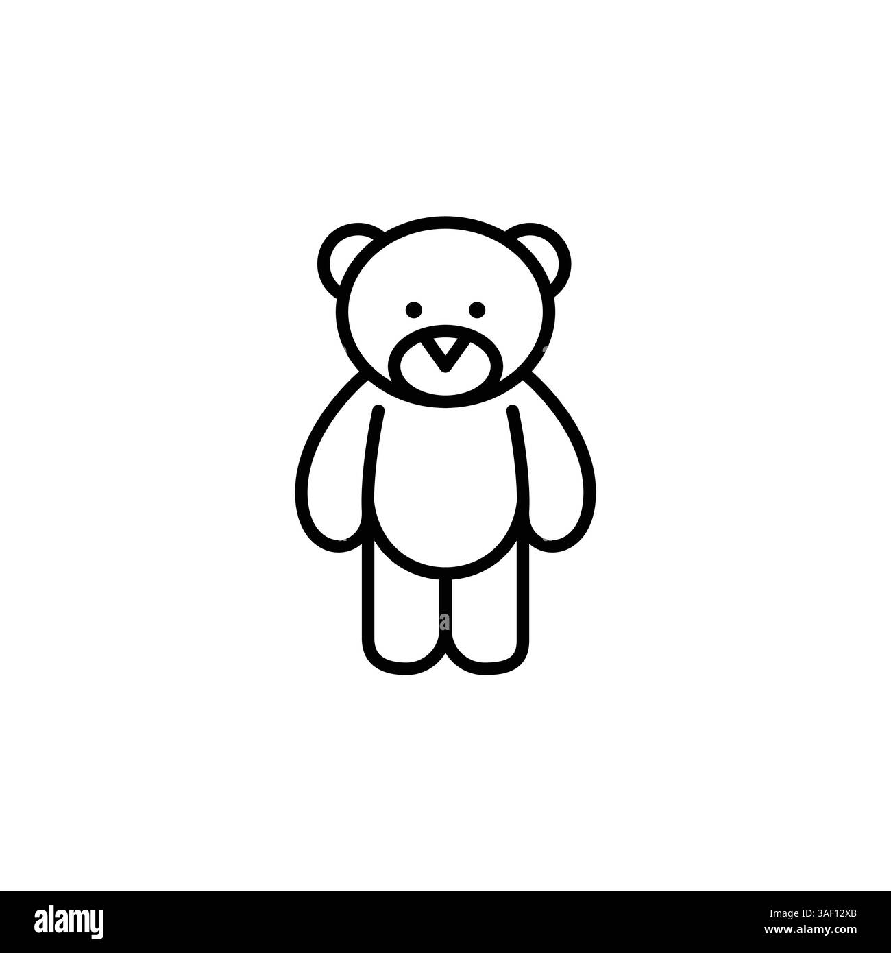 Bear mascot Black and White Stock Photos & Images - Alamy