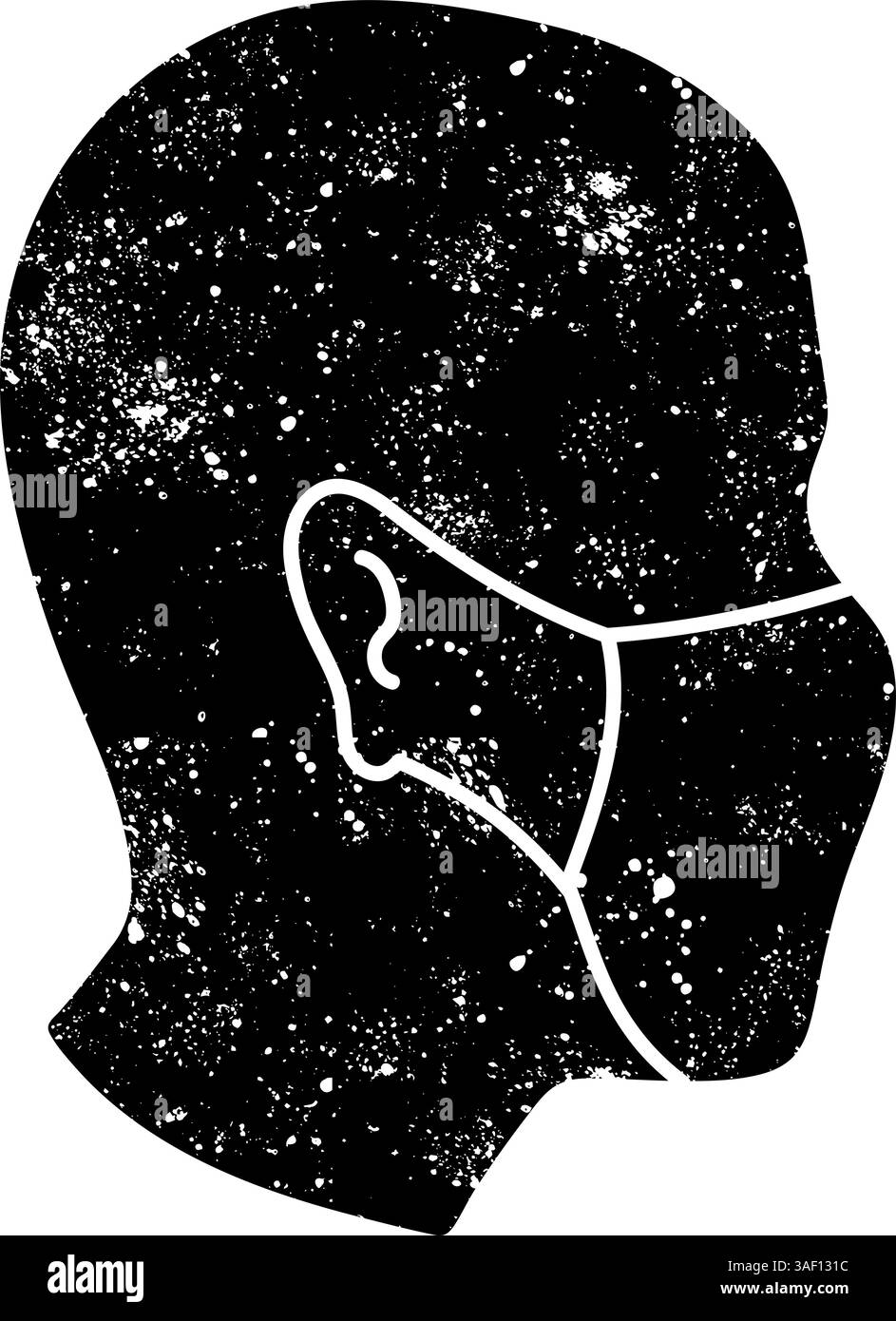 Brush in man hand Black and White Stock Photos & Images - Alamy