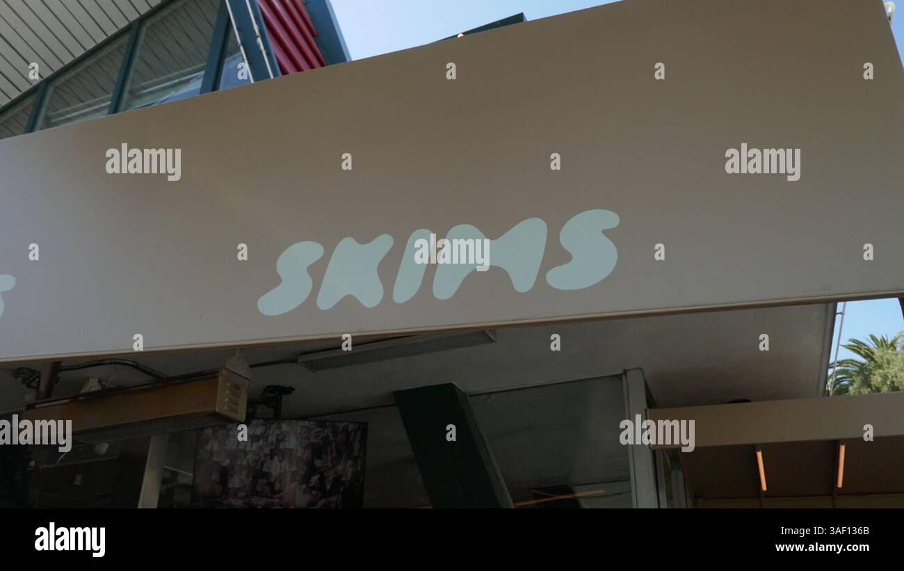 Los Angeles, California, USA 6th April 2025 Kim Kardashian Skims Store ...