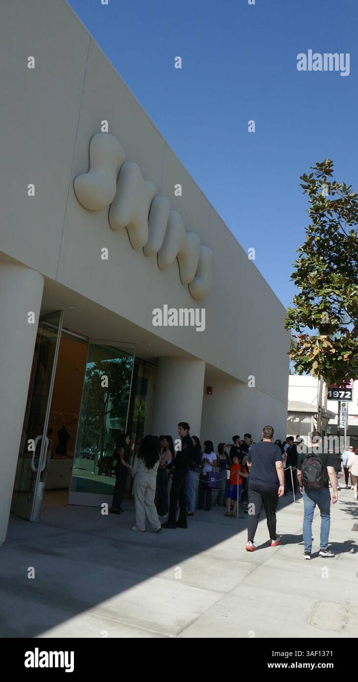 Los Angeles, California, USA 6th April 2025 Kim Kardashian Skims Store ...