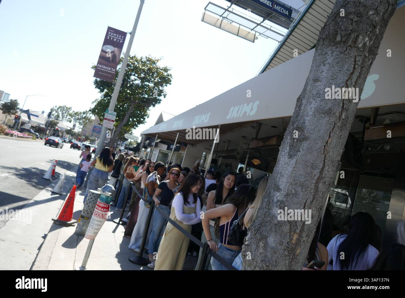 Los Angeles, California, USA 6th April 2025 Kim Kardashian Skims Store ...