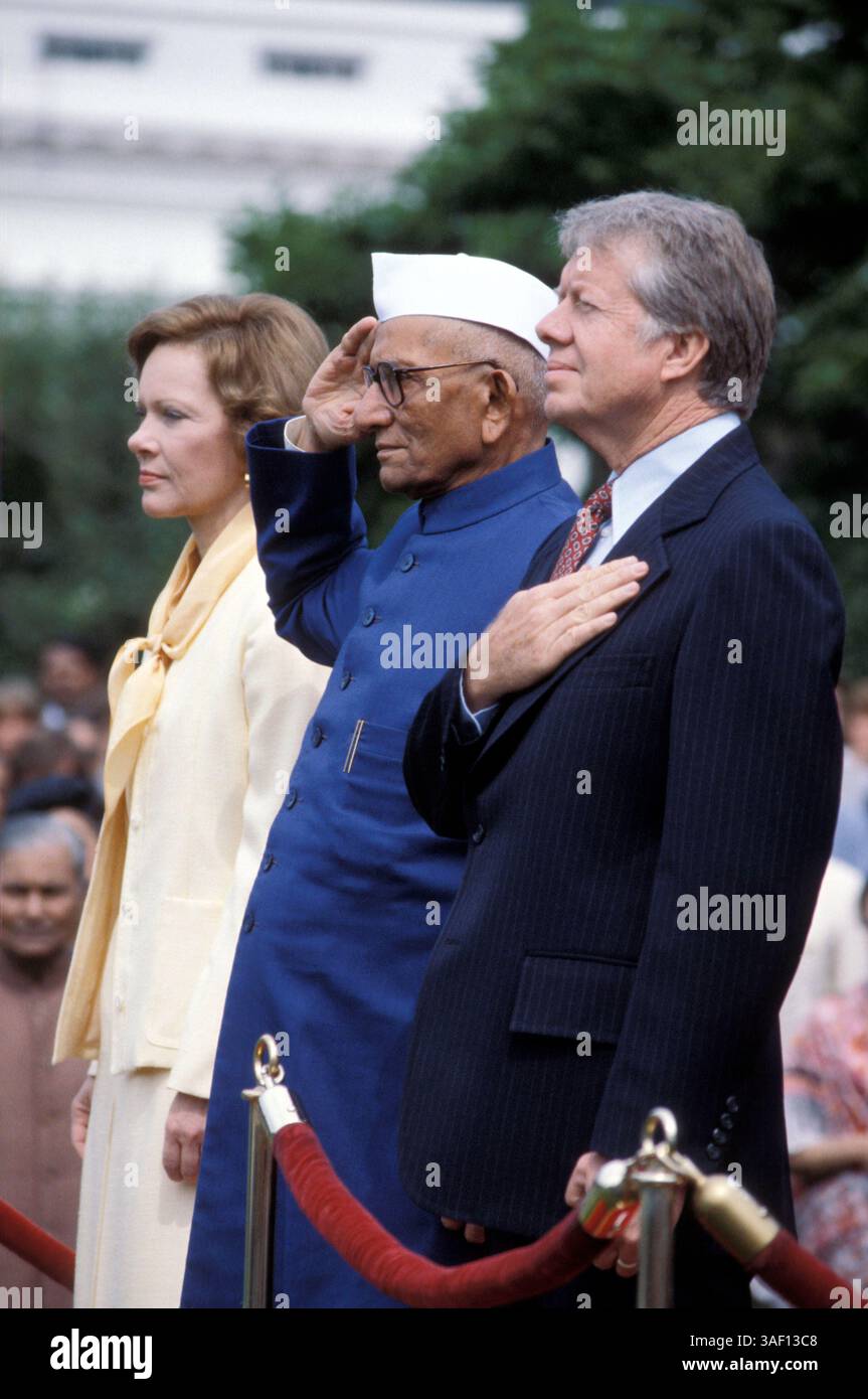 Jun 01, 1978; Washington, DC, USA; (L-R) U.S. First Lady ROSALYNN ...