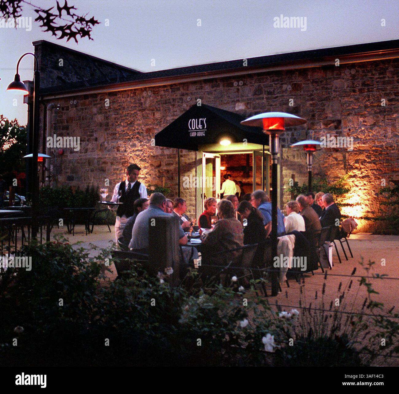 Cole's Chop House, 1122 Main St., Napa, has outdoor seating at the old ...
