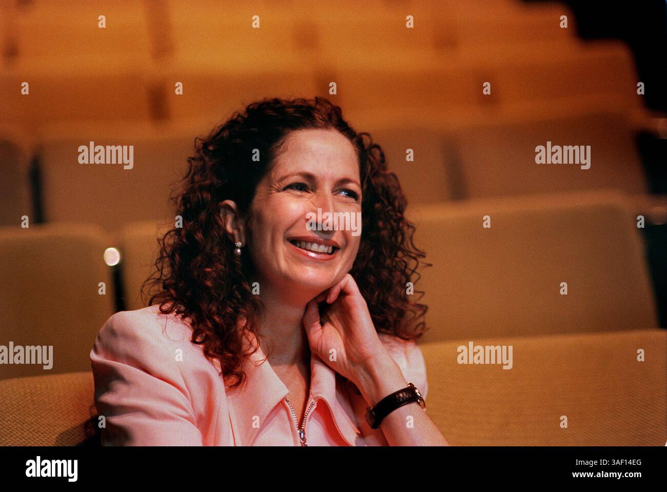 STC Artistic Director Peggy Shannon watches rehearsal. 9.6.00 see ...