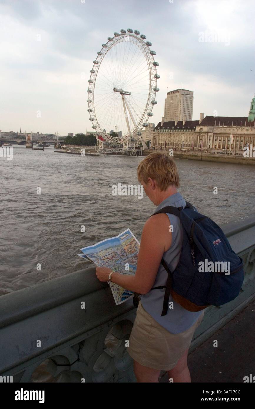 Sep 23, 2005; London, England, UK; The British Airways London Eye ...