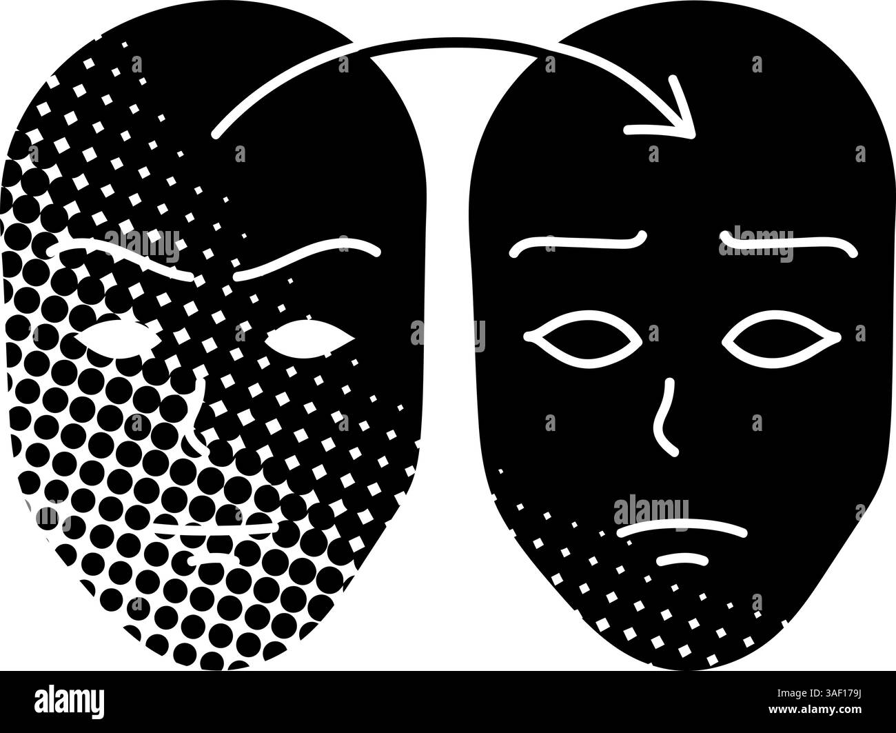 Halftone technique Cut Out Stock Images & Pictures - Alamy