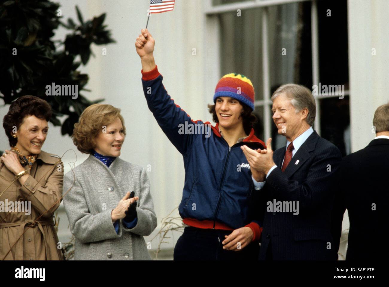 Mar 10, 1980; Washington, DC, USA; Olympic speed skating star ERIC ...
