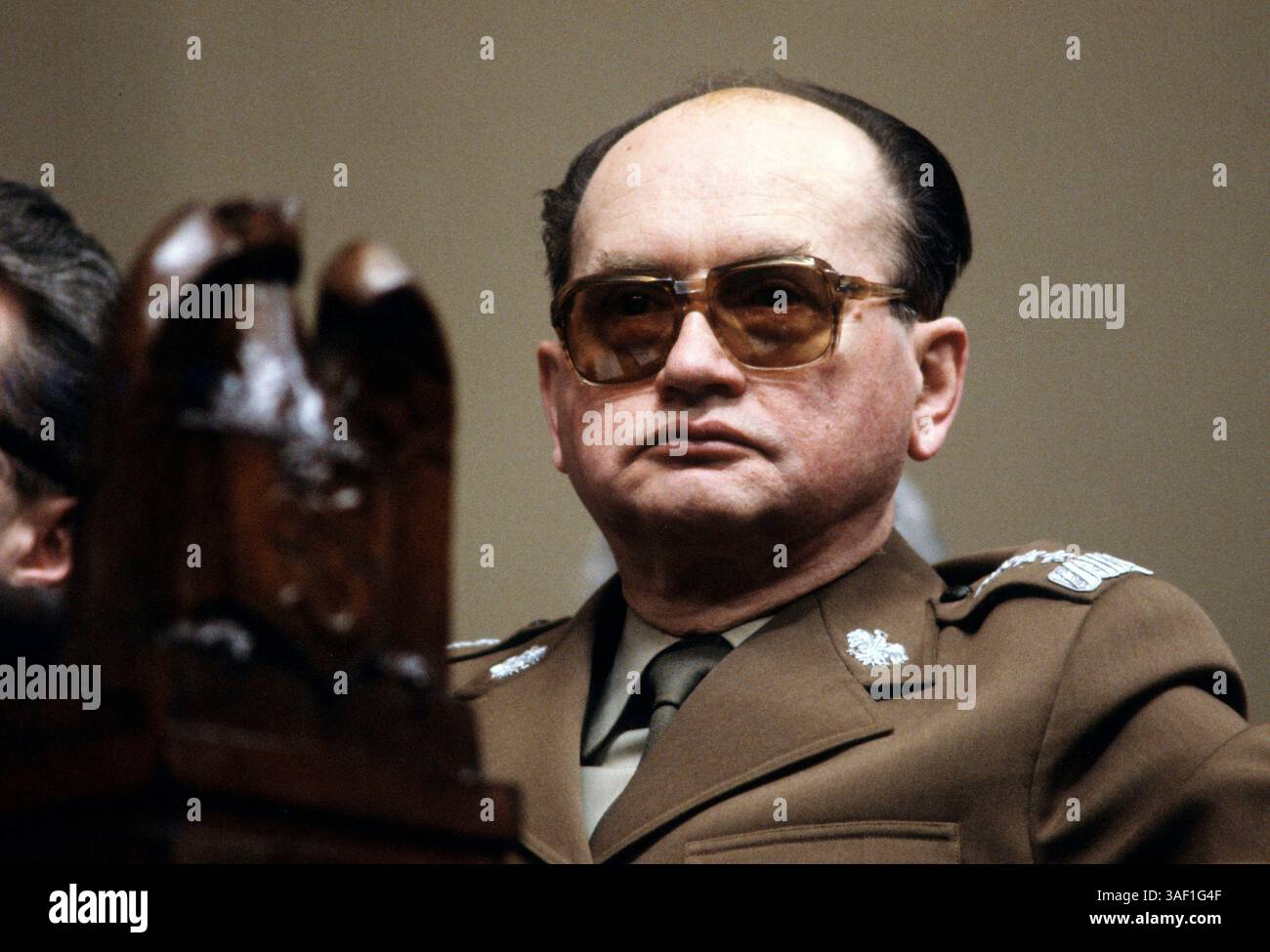May 21, 1982; Warsaw, POLAND; General WOJCIECH JARUZELSKI, Polish ...