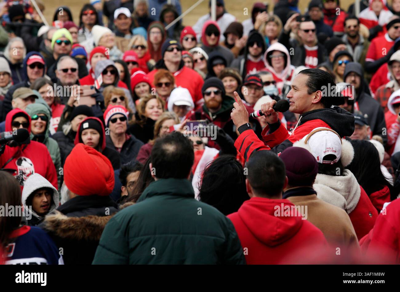 Winnipeg, Canada. 06th Apr, 2025. Manitoba's first indigenous premier ...