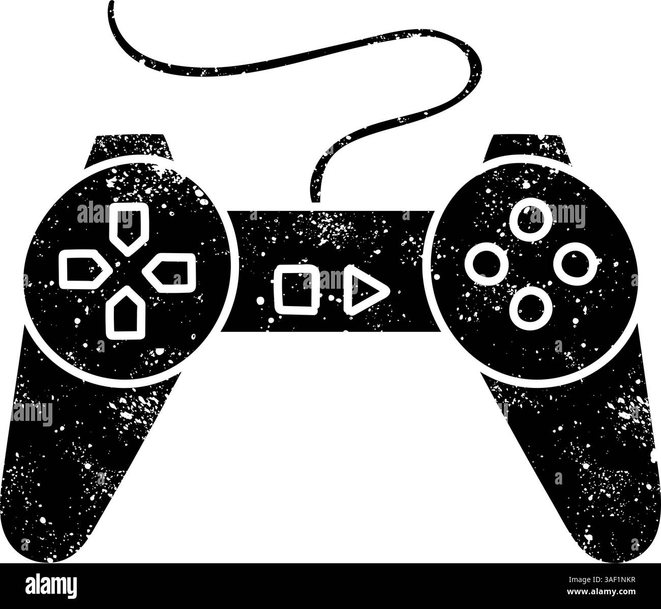 Joystick in hand gamer Stock Vector Images - Alamy