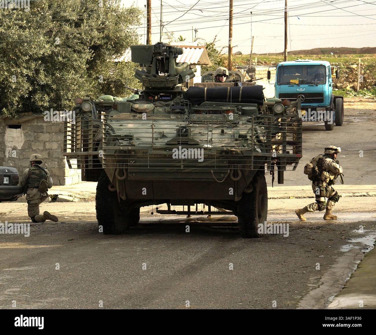 Feb 07, 2005; Mosul, Iraq; Soldiers, of Alpha Company, 1st Battalion ...