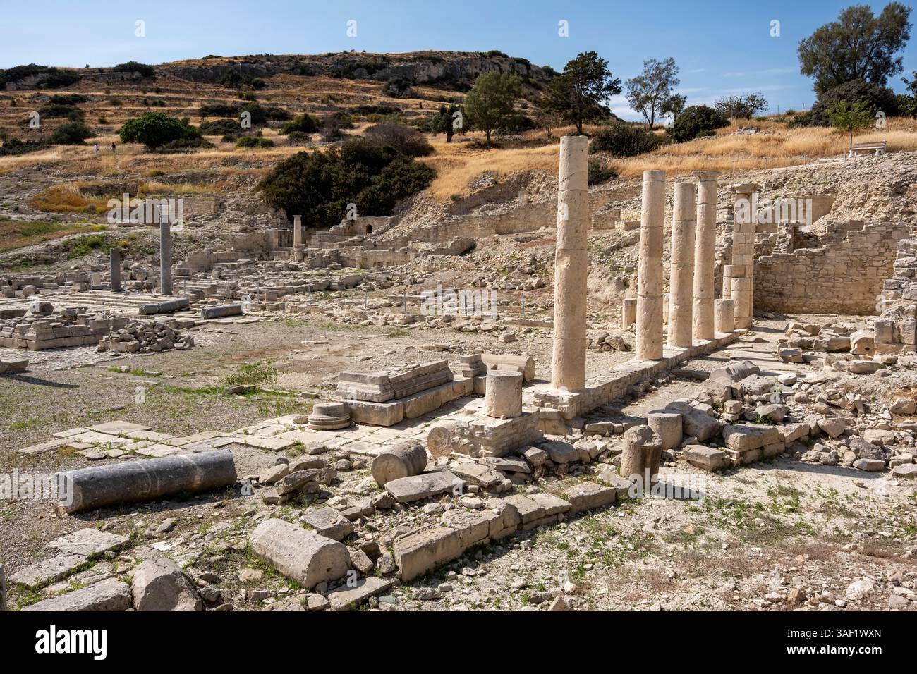 The Agora (Forum) and ruins of the Archaological Site of Amathous ...