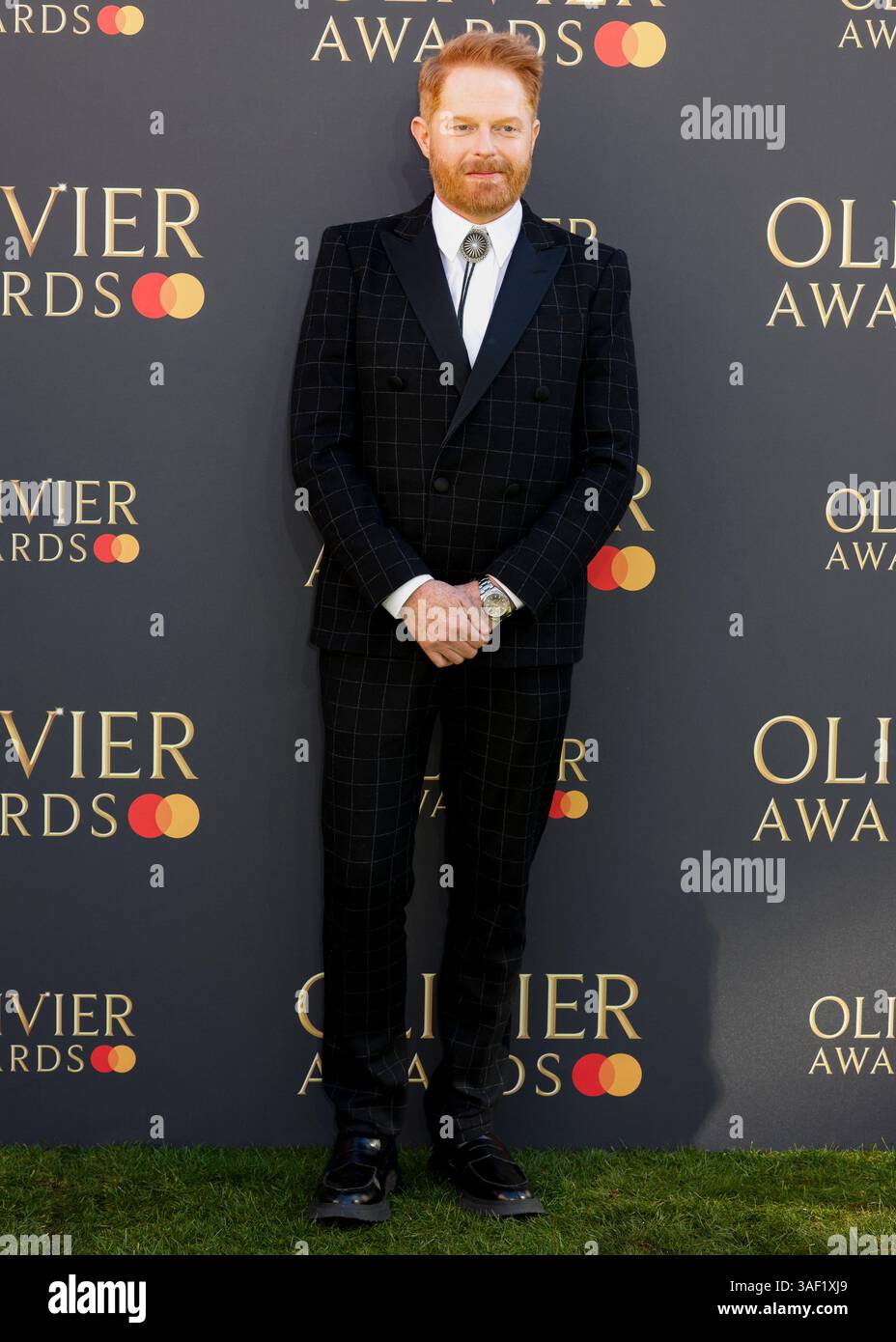 Jesse Tyler Ferguson attends the Olivier Awards 2025 at the Royal ...
