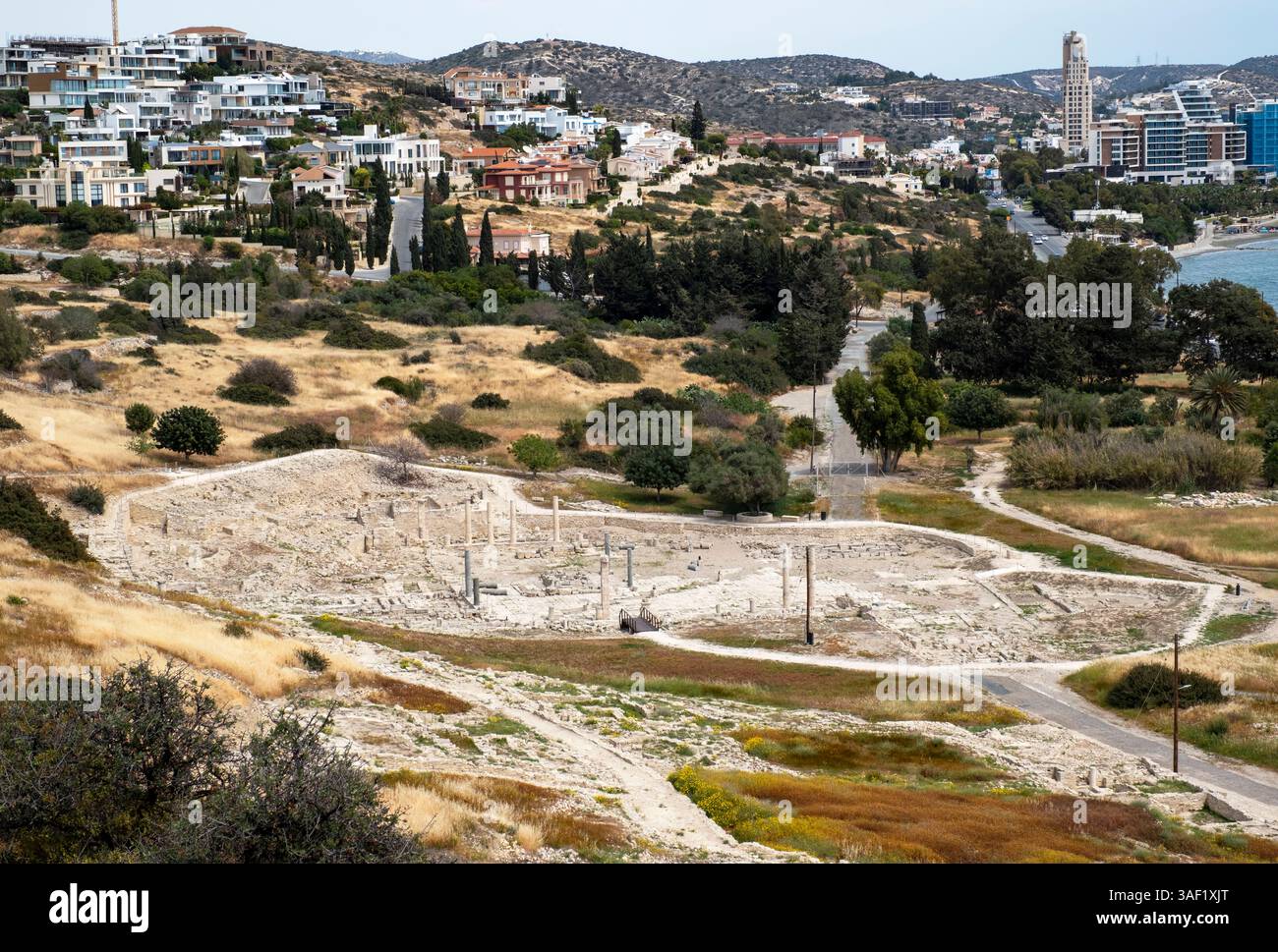 The Agora (Forum) and ruins of the Archaological Site of Amathous ...