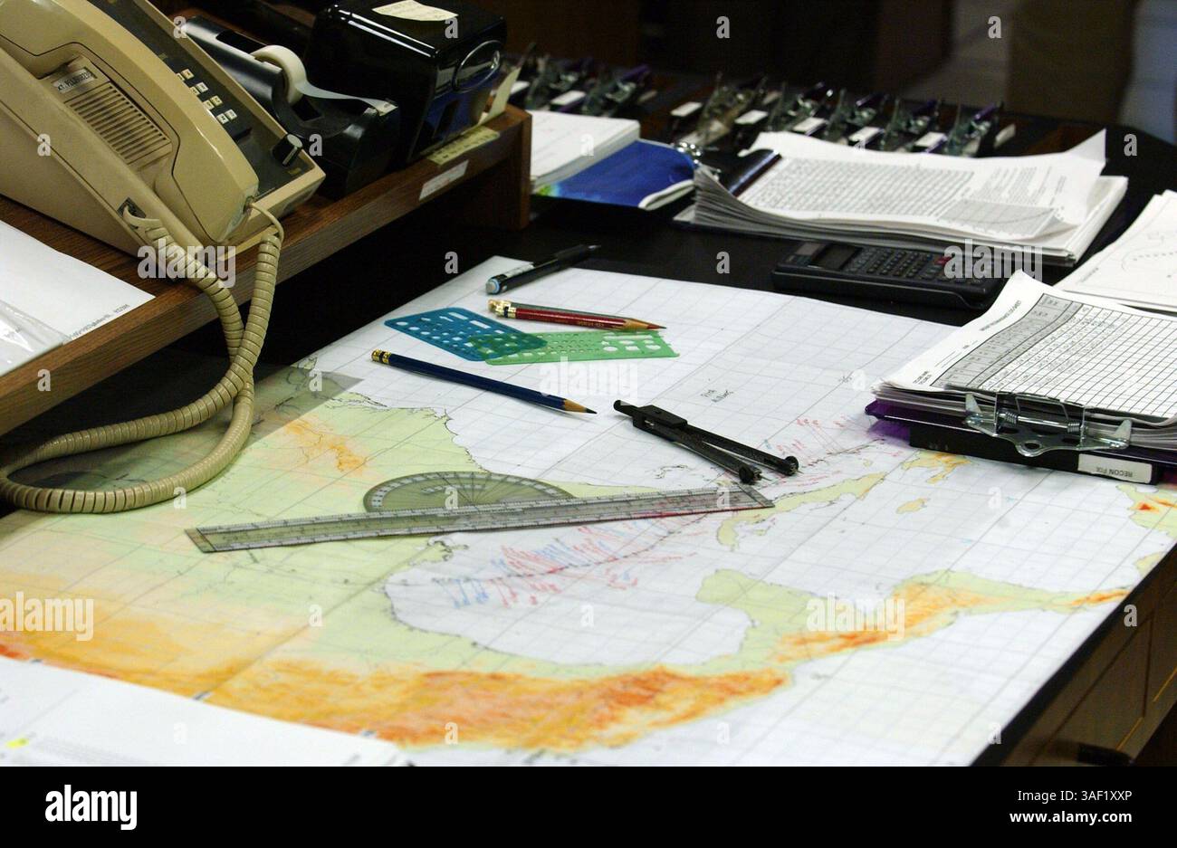 Sep 24, 2005; Miami, FL, USA; Along with all the sophisticated computer ...