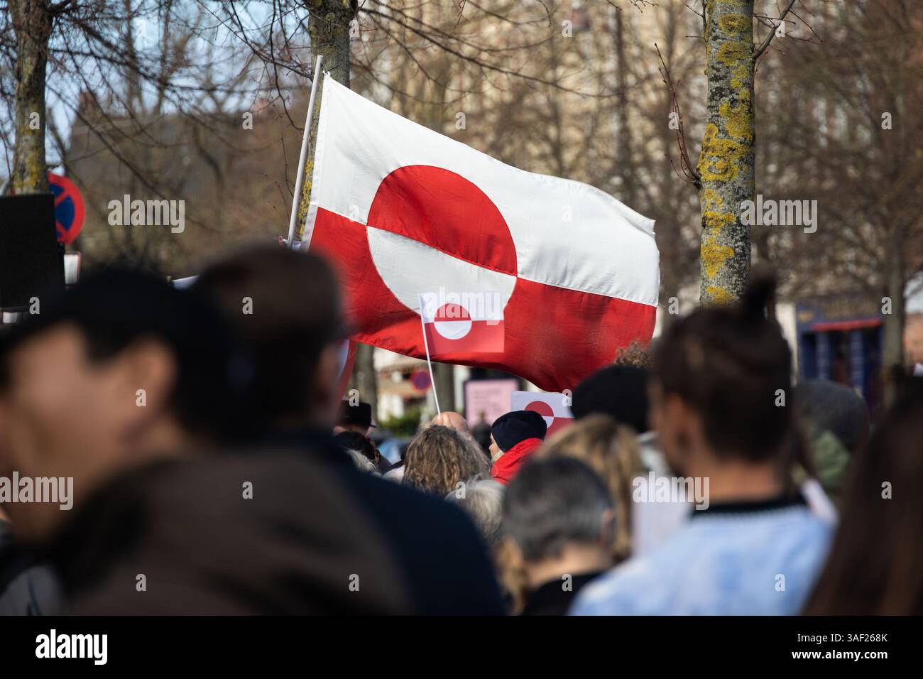Copenhagen, Denmark. 06th Apr, 2025. Protesters march during the ...