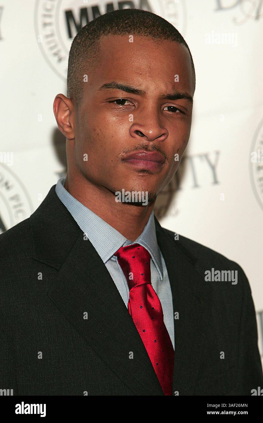 Nov 13, 2005; Beverly Hills, CA, USA; Rapper T.I. arriving at the 13th ...