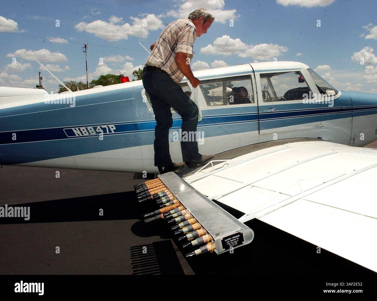 Jul 10, 2005; San Antonio, TX, USA; South Texas Weather Modification ...