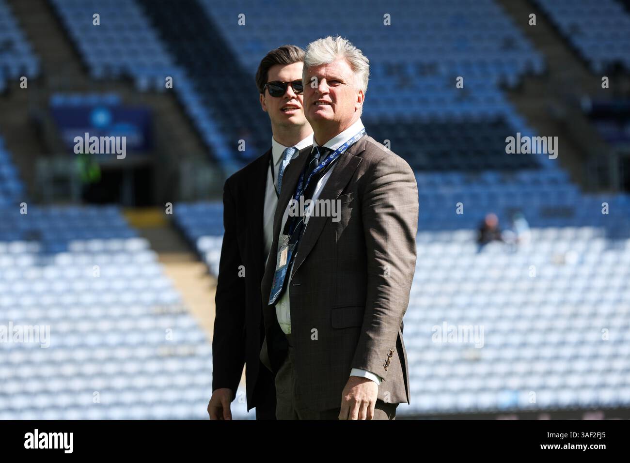 Coventry City owner Doug King during the Sky Bet Championship match at ...