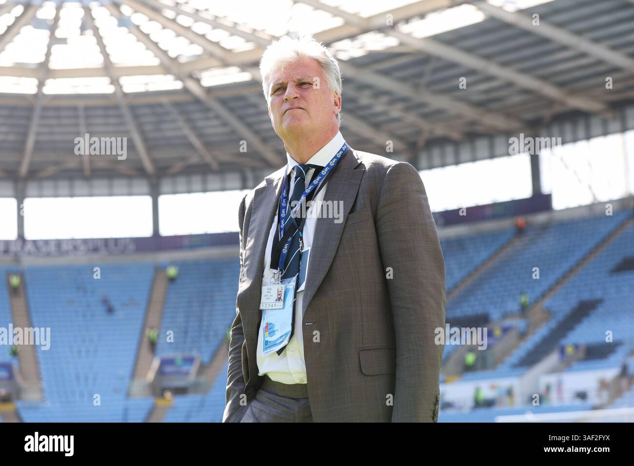 Coventry City owner Doug King during the Sky Bet Championship match at ...