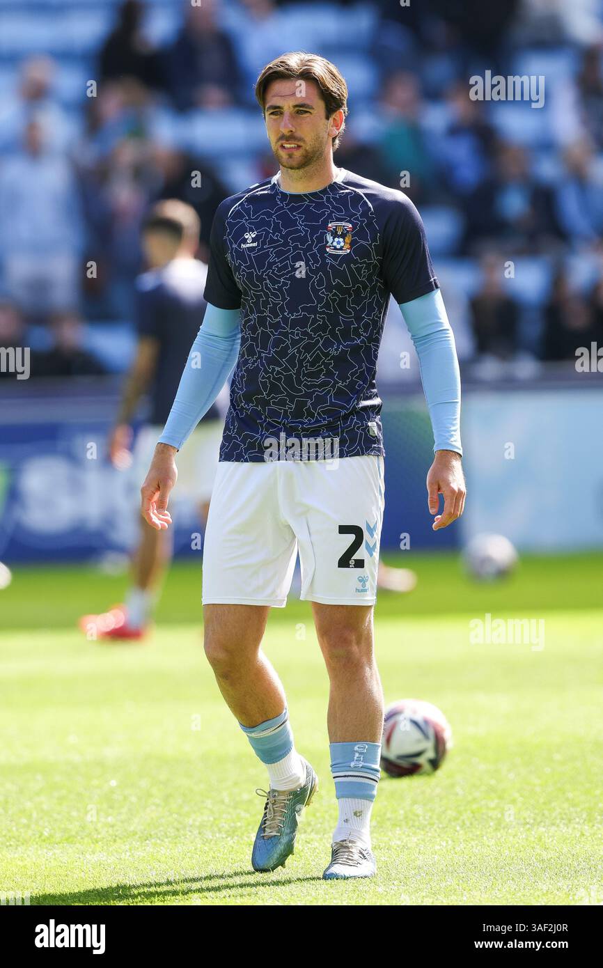 Coventry City's Luis Binks during the Sky Bet Championship match at the ...