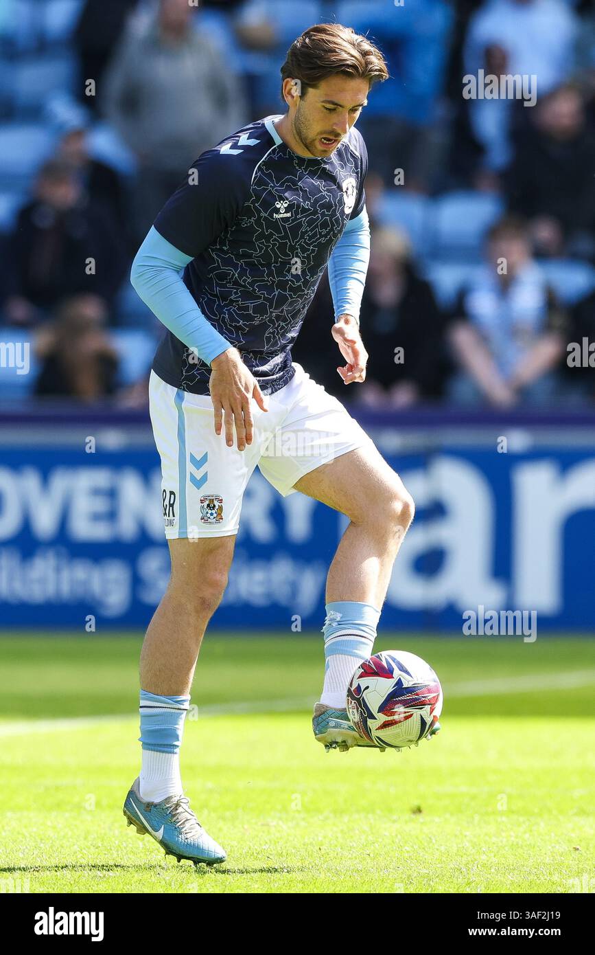 Coventry City's Luis Binks during the Sky Bet Championship match at the ...