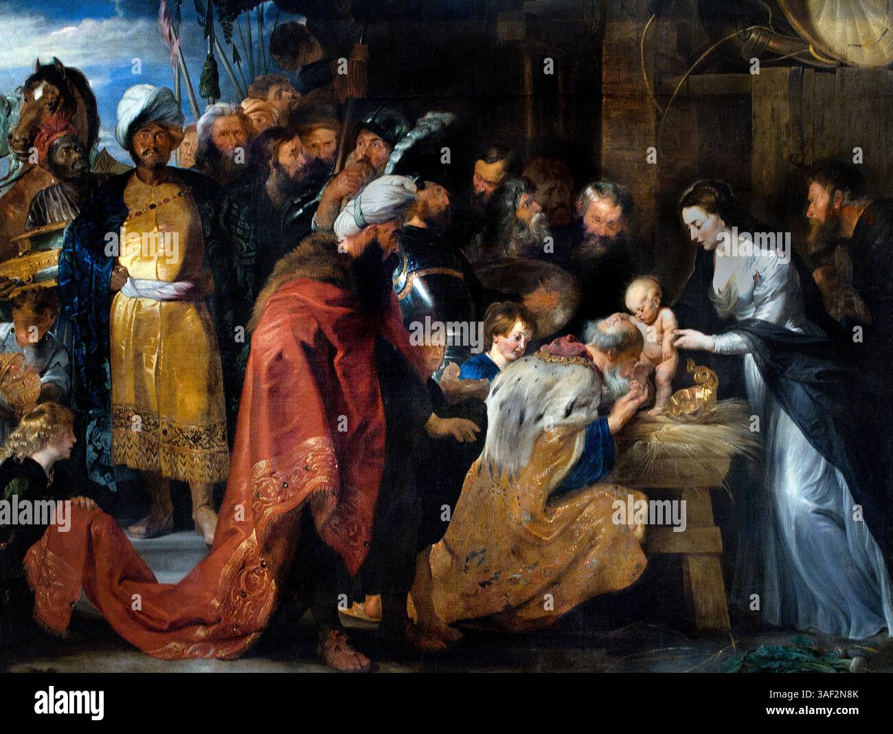 L 'Adoration des Mages - The Adoration of the Magi ( Wise Men ) 1617 Peter Paul Rubens 1577 ...