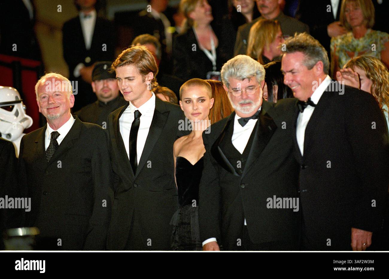 May 15, 2005; Cannes, France; GEORGE LUCAS, NATALIE PORTMAN, HAYDEN ...