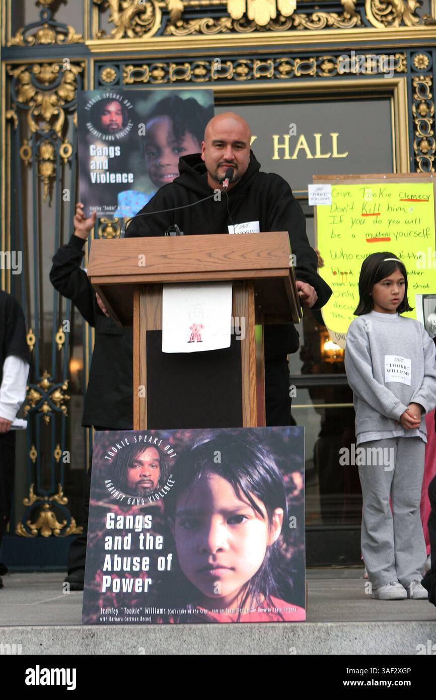 Nov 30, 2005; San Francisco, CA, USA; During a youth rally, protesters ...