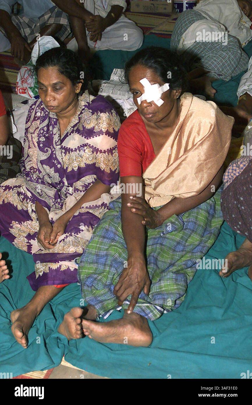 Jan 01, 2005; Kerala, INDIA; Two Indian women receives medical ...