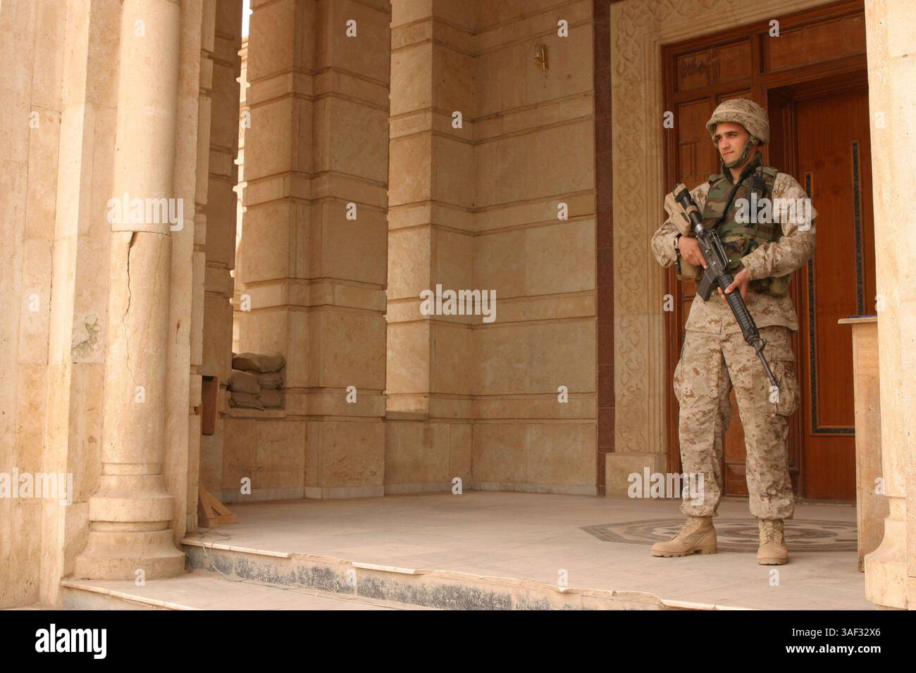Mar 09, 2005; Camp Blue Diamond, Iraq; Private First Class AUGUSTIN ...