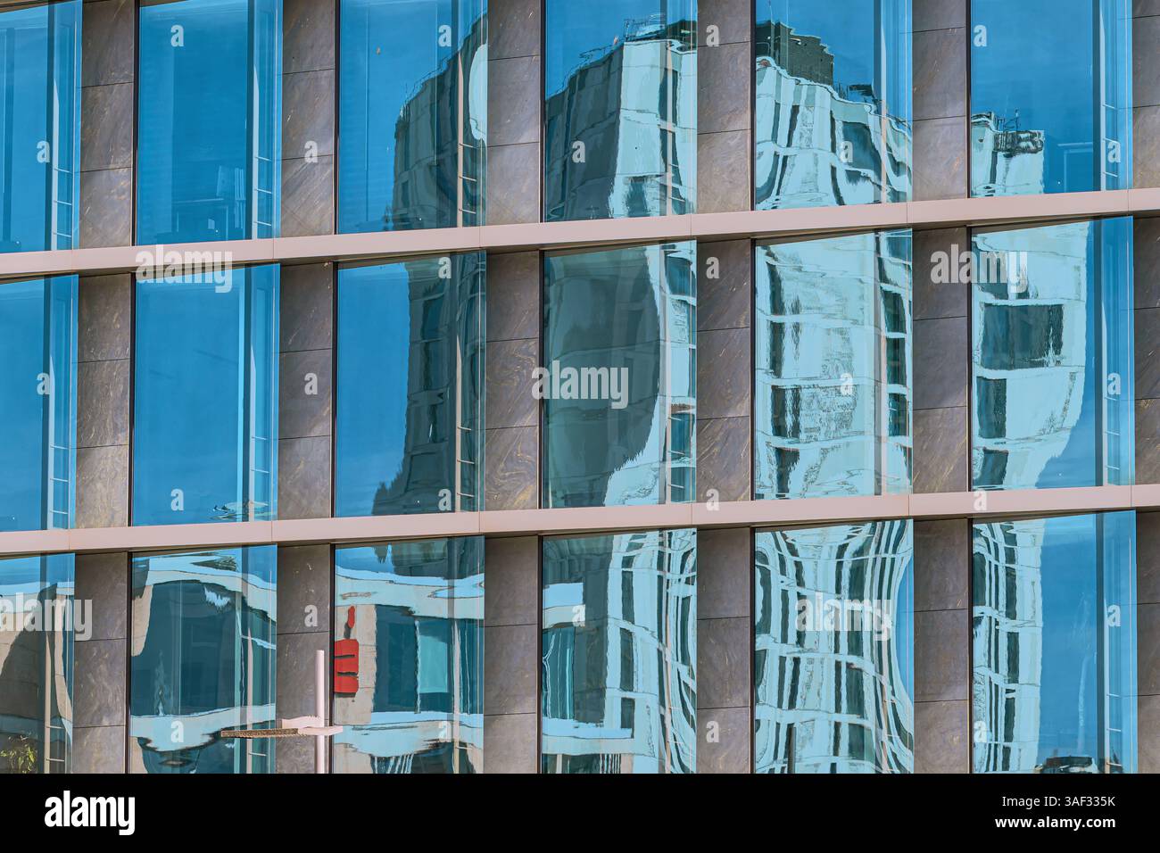 Architecture : Window reflection Stock Photo - Alamy
