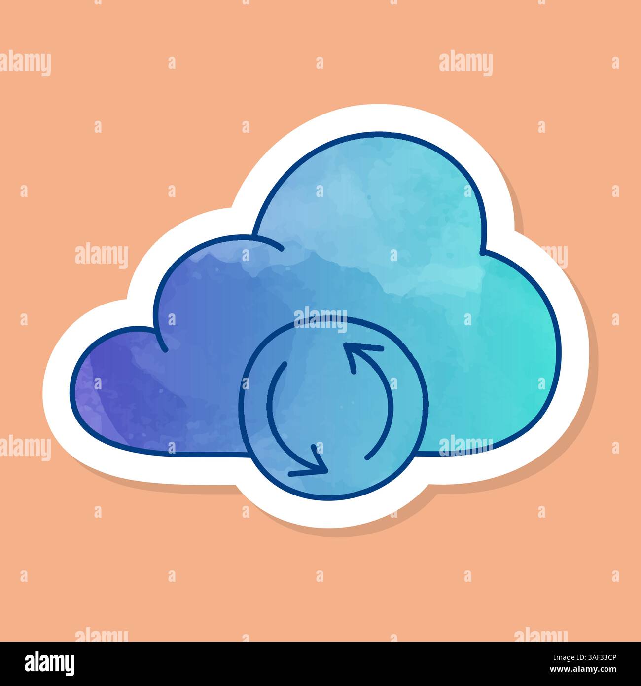 Syncing vector vectors hi-res stock photography and images - Alamy