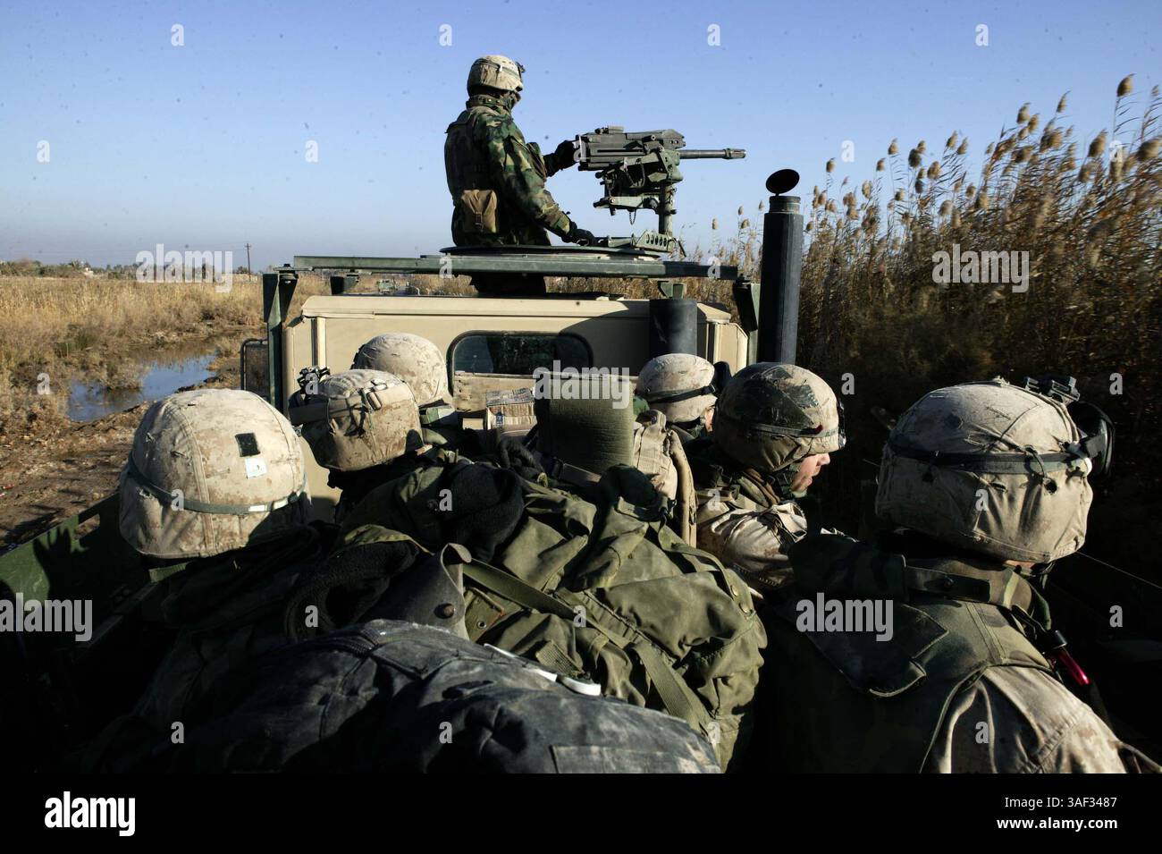 Dec 30, 2004; Fallujah, Iraq; The Marines of Company B, 1st Battalion ...