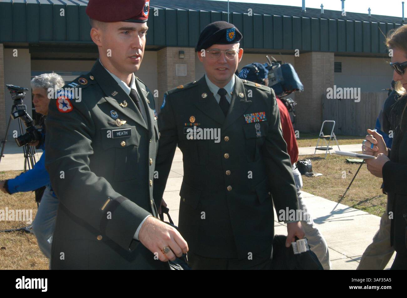 Jan 07, 2005; Ft Hood, TX , USA; U.S. Army trial defense service Capt ...