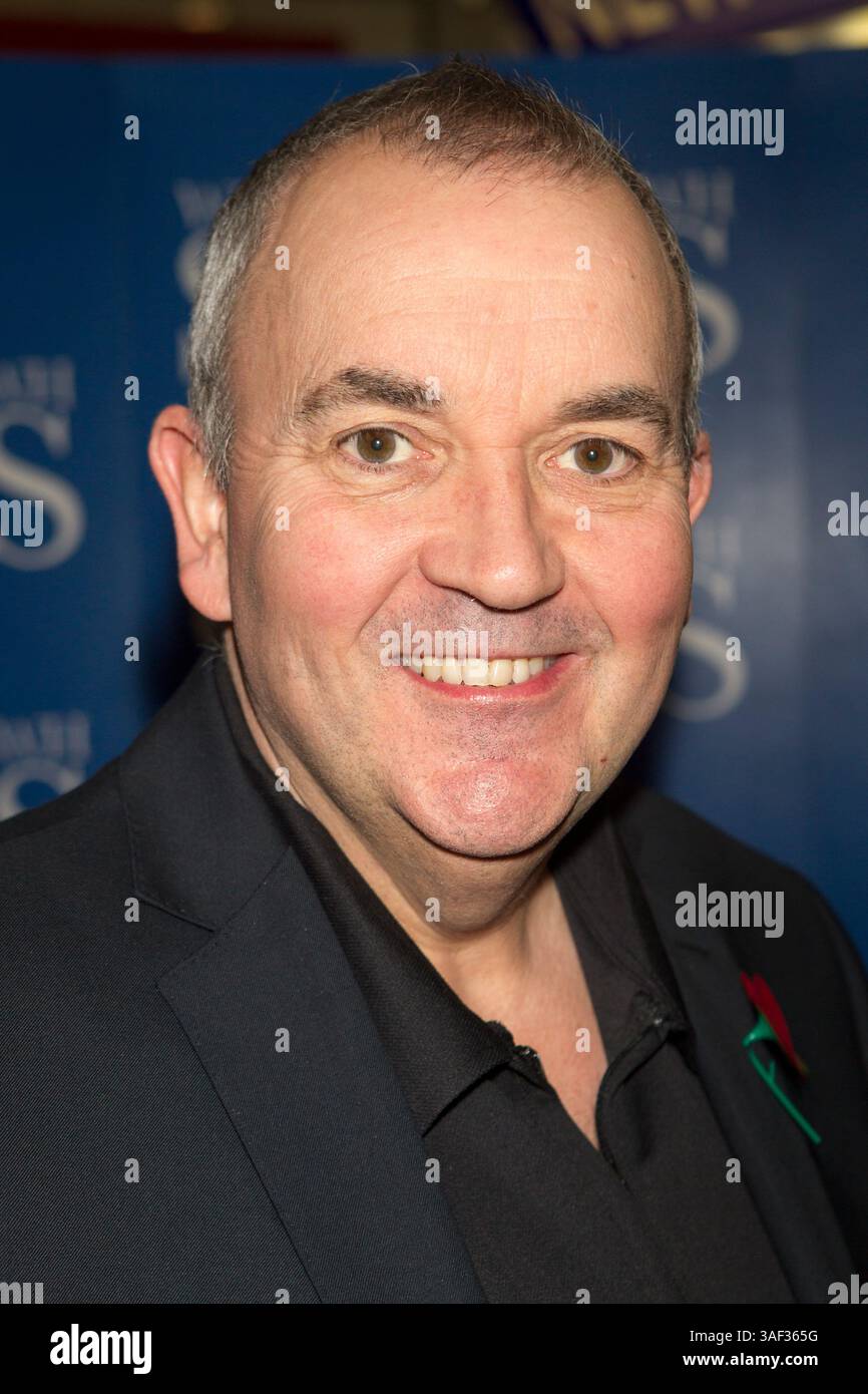 Phil Taylor signs his autobiography at WHSmith Arndale Manchester UK ...