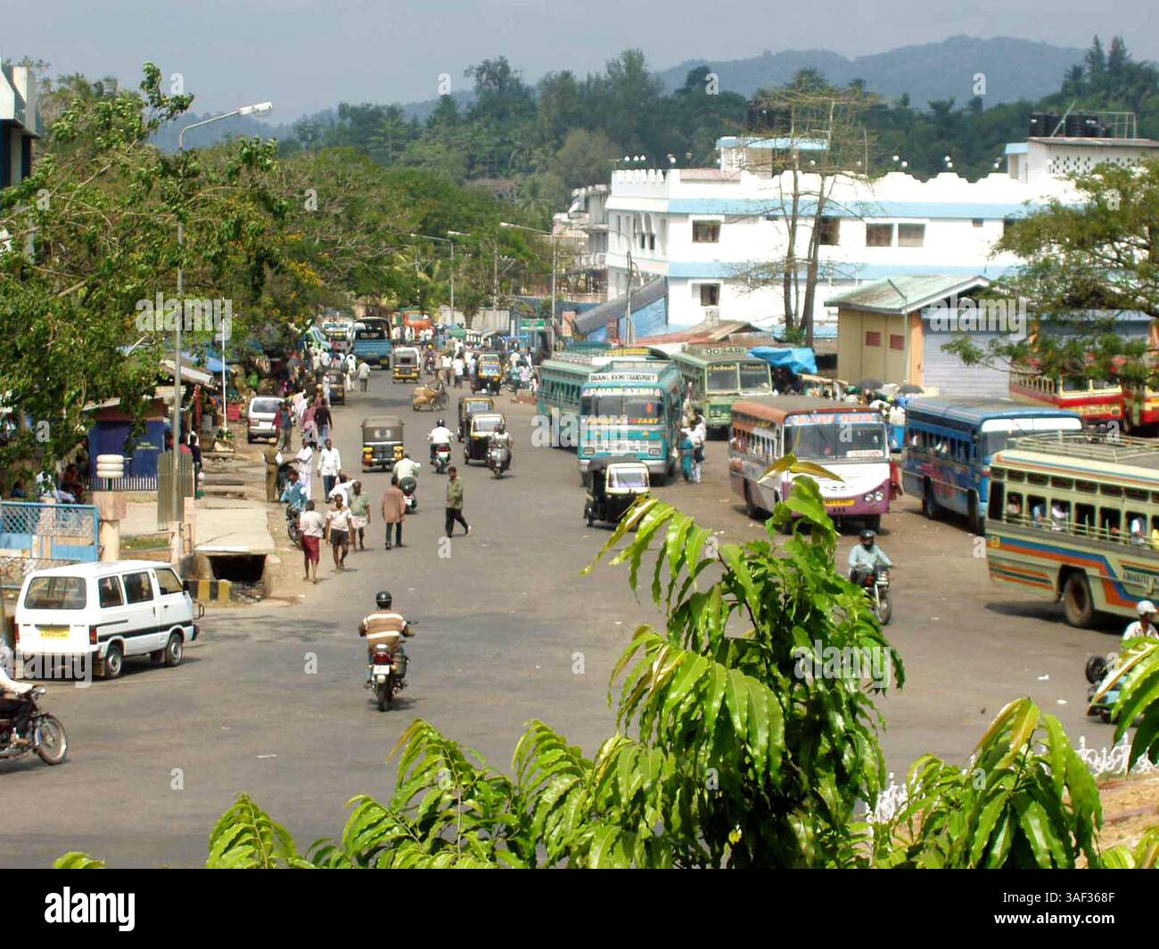 Jan 10, 2005; Gandhi, INDIA; Indian people move through the main Gandhi ...