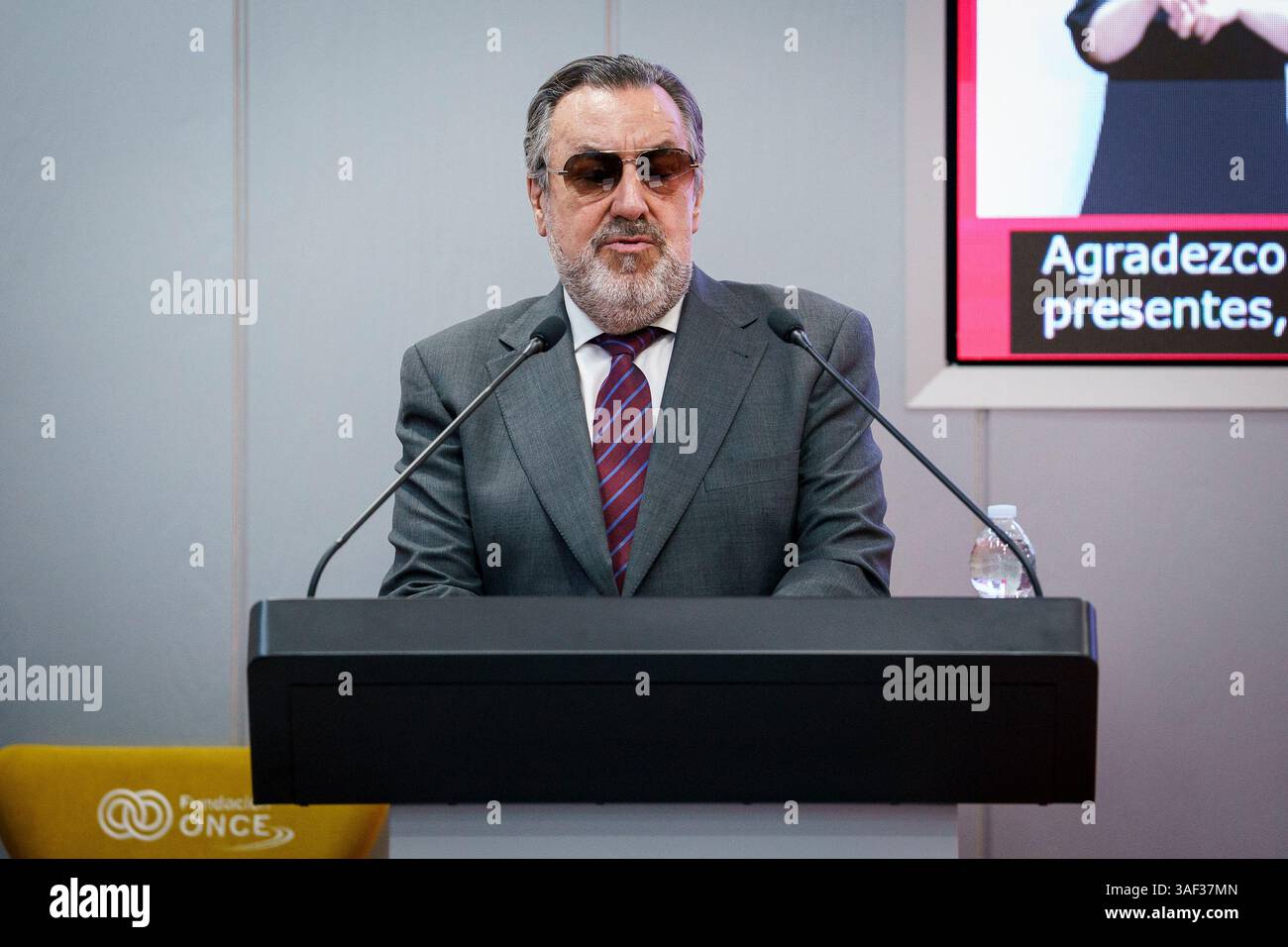 The President of ONCE, Miguel Carballeda at the event 'A PERTE at the ...