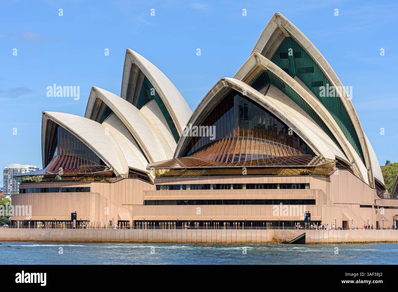 Sydney Opera House on Bennelong Point, Sydney, New South Wales ...