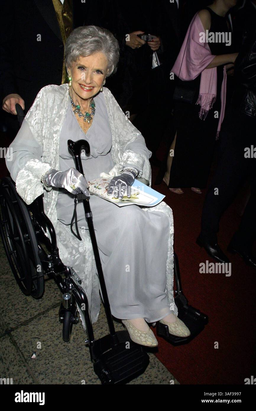 Jan 18, 2005; New York, NY, USA; (File Photo: 1920-05-1801) Actress ...