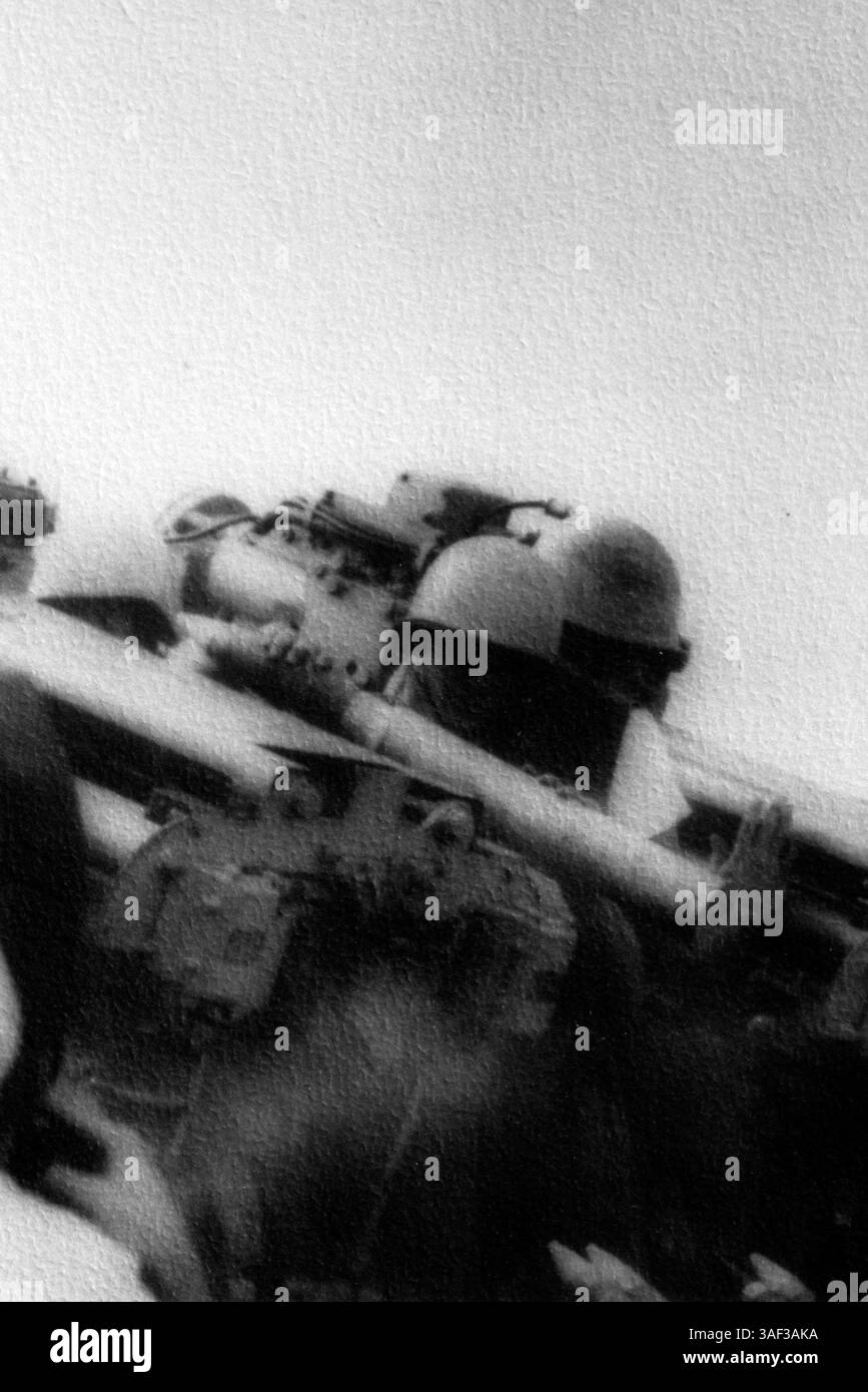 Aug 04, 1964; Tonkin Gulf, VIETNAM; Military men during the Tonkin Gulf ...